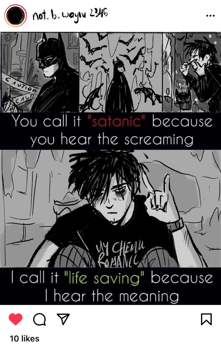 「Tell me this isn't canon #batman 」|SiBの漫画