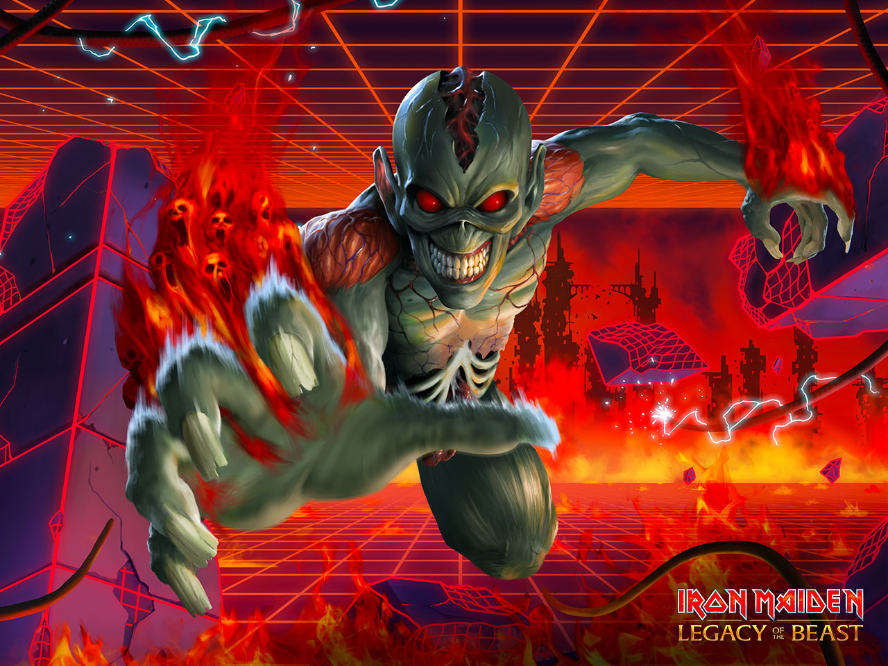 Iron Maiden Virtual Xi Album Cover