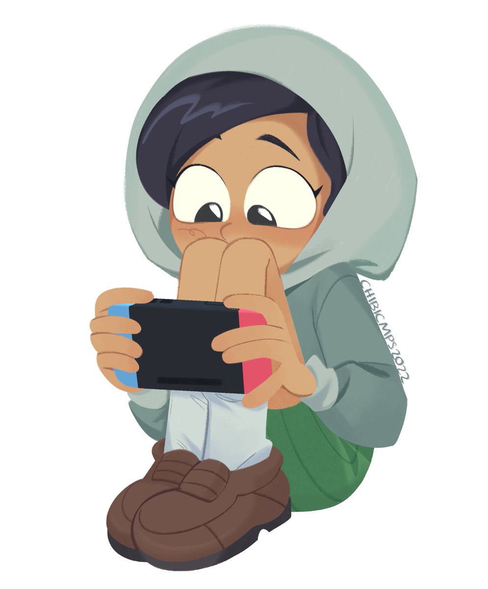 「Marcy wu #amphibia 」|Chibi ｡⋆｡ ﾟ☾ ﾟ｡⋆のイラスト