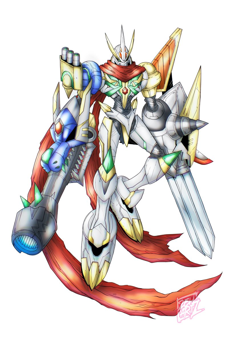 Victorygreymon And Zeedgarurumon Dna Digivolve