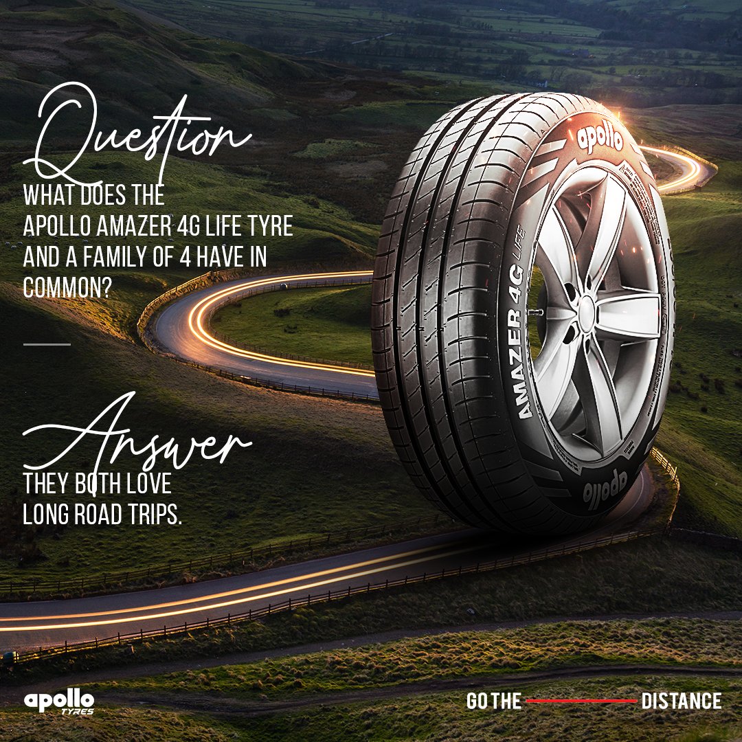 Apollo Tyres Advertisement