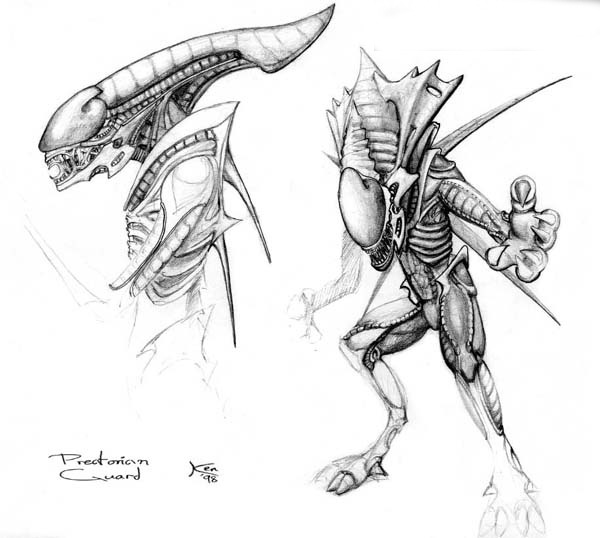 Alien Vs Predator Concept Art
