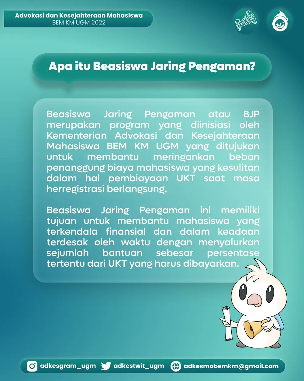 Adkesma BEM KM UGM on Twitter: "Yuk #mahasiswabantumahasiswa , ulurkan tanganmu, bantu mahasiswa ...