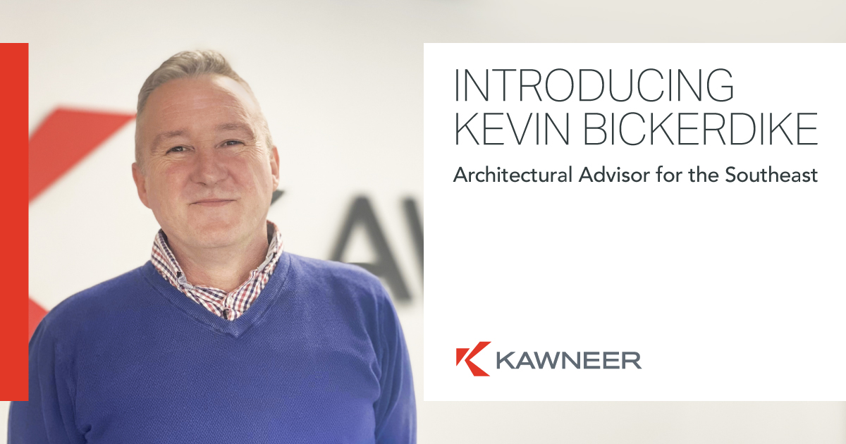 Kawneer UK on Twitter: "Kevin Bickerdike joins the team as Architectural Adviser for the ...