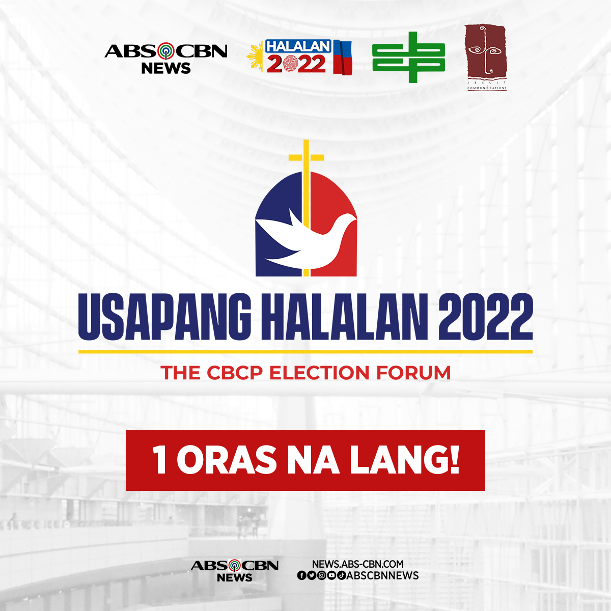 ABS-CBN News on Twitter: "Isang oras na lang at makikilala pa natin ang mga kandidato sa ...