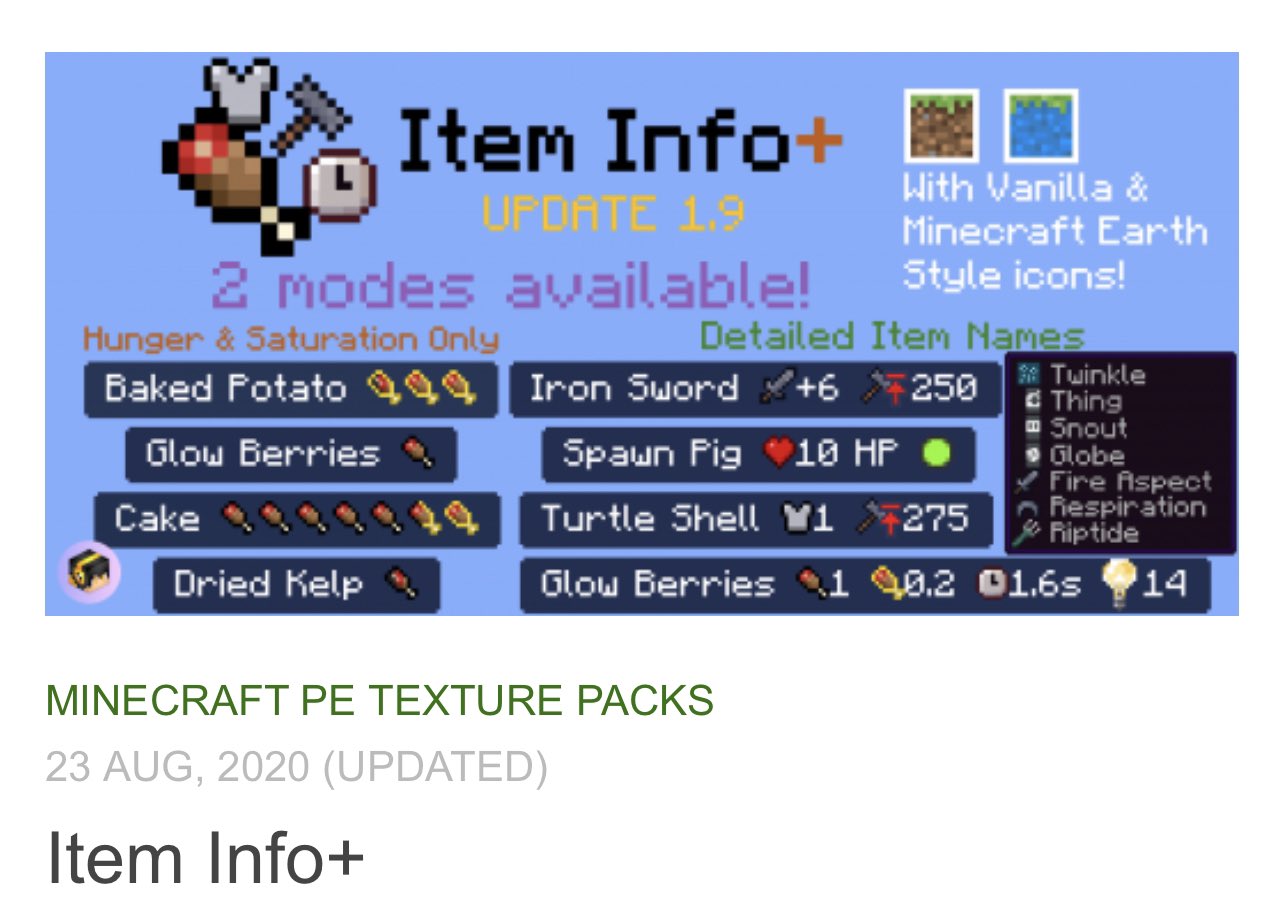Minecraft All Items Names