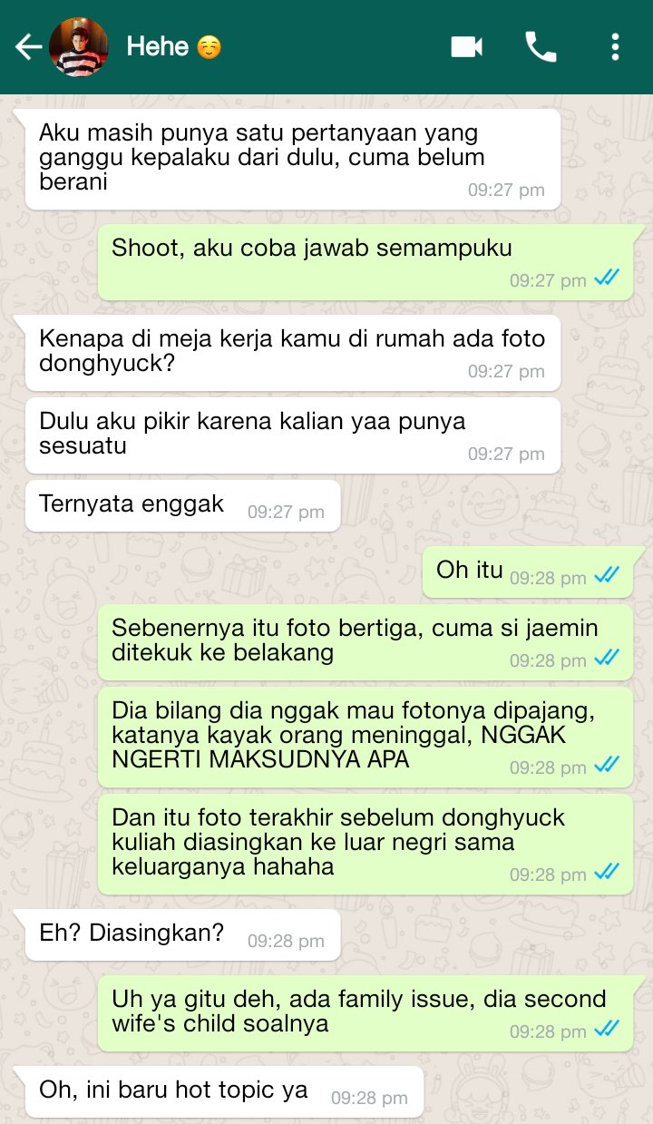 ila on Twitter: "# 194 the truth untold about dh; mungkin nggak ada yg penasaran cuma mau kasih ...