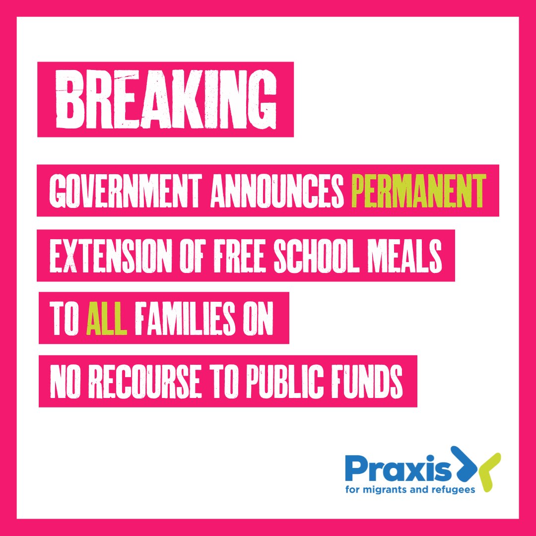 Praxis 🧡 on Twitter: "🎉INCREDIBLE NEWS! 🎉 The Government has just announced a permanent ...