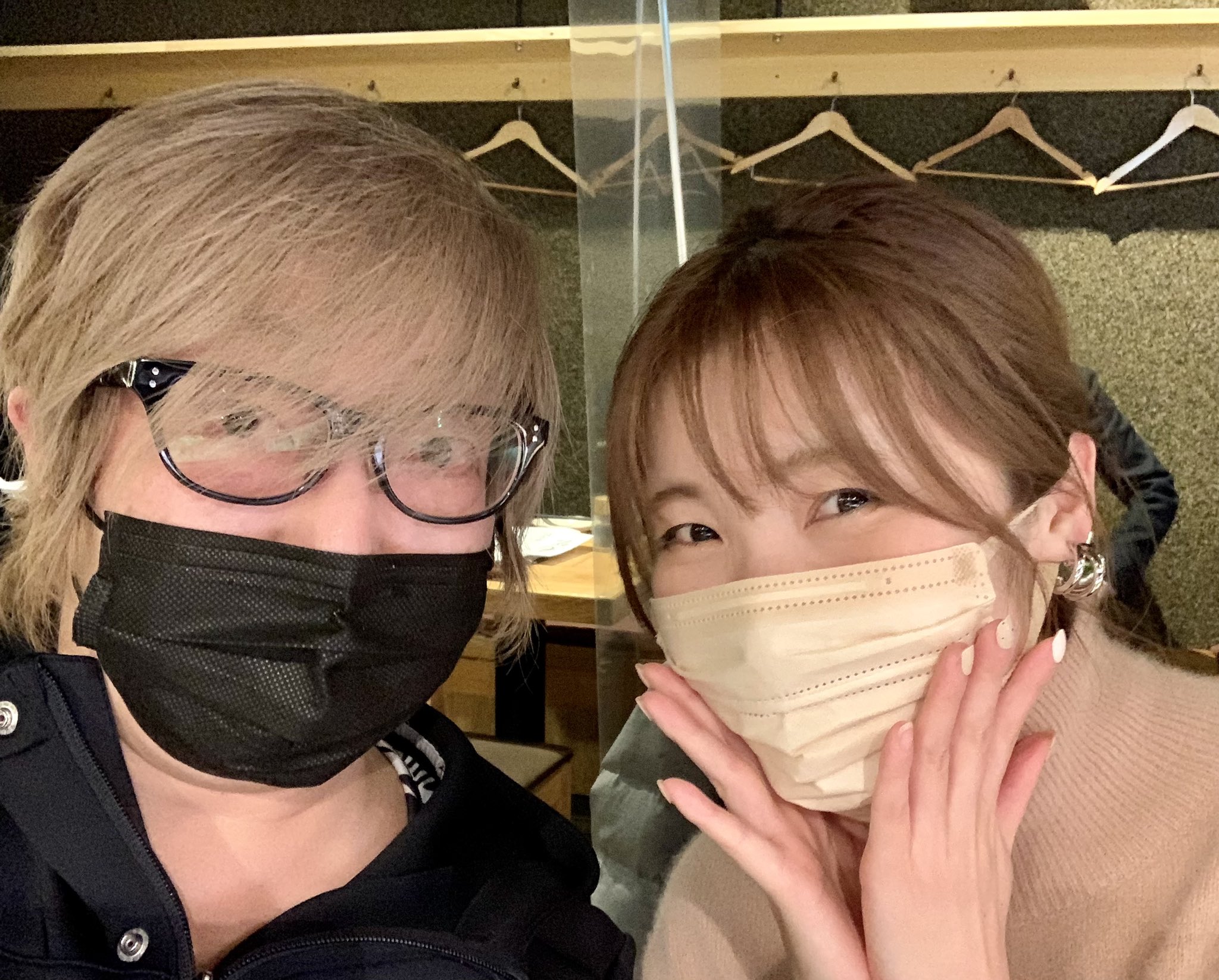 Danganronpa Wiki on Twitter: "Megumi Ogata (Makoto/Nagito) has shared a photo of herself and Aya ...