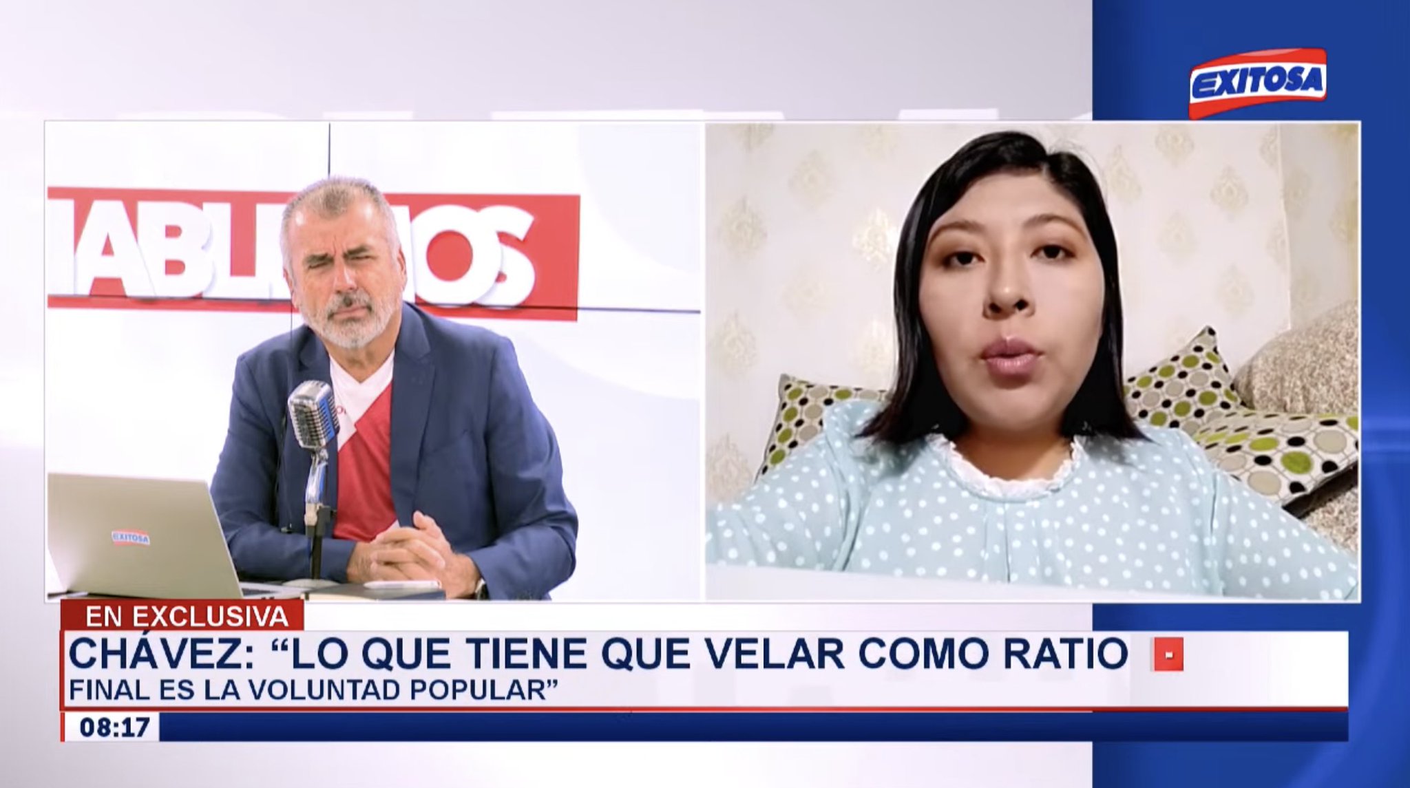 Exitosa Noticias On Twitter 🔵🔴 Ahora Ministra Betssy Chávez Responde