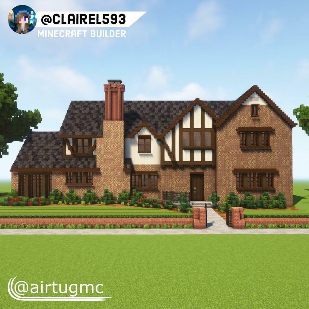 Tudor Style House Minecraft