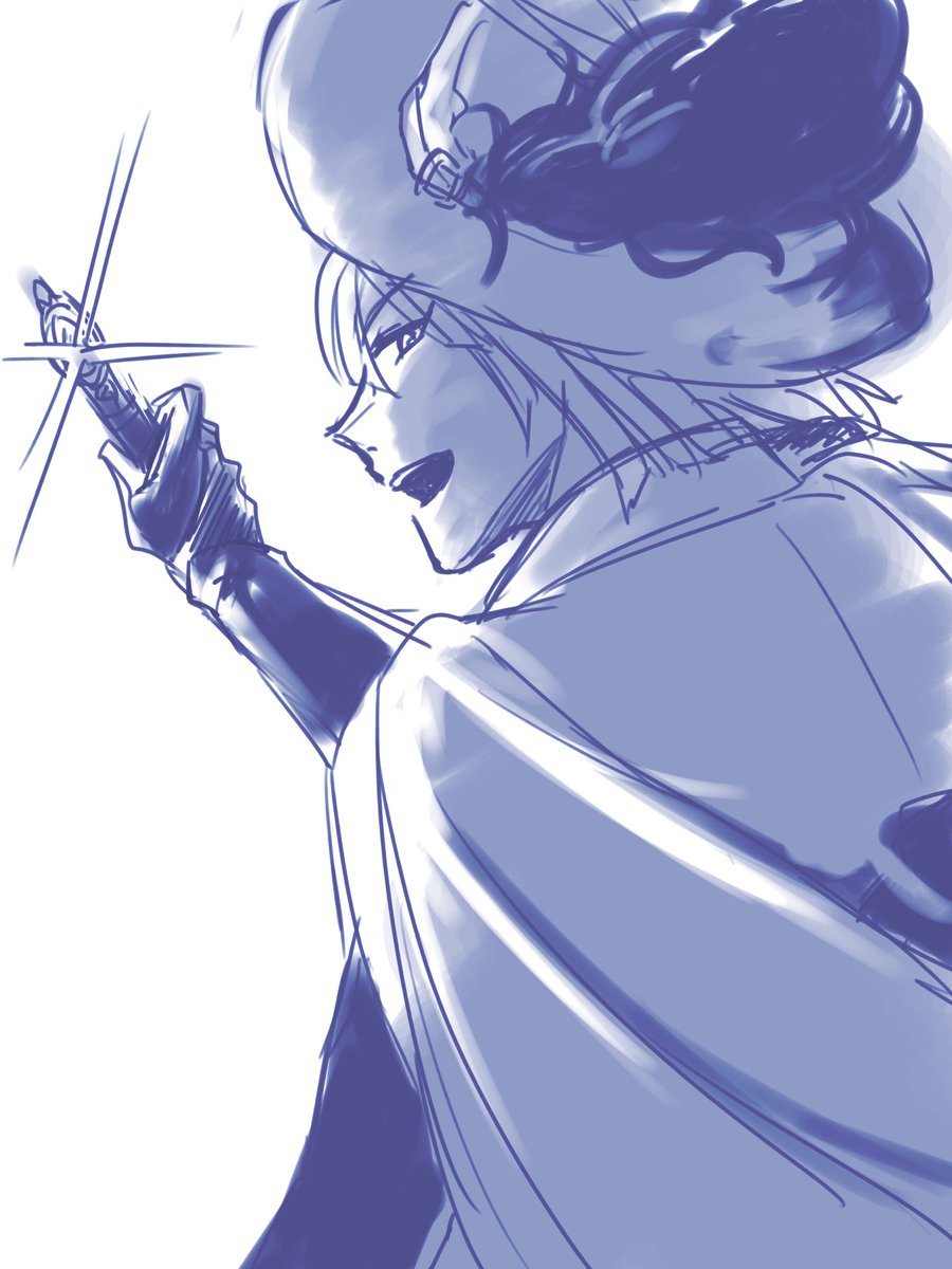 「私の後ろをはぐれずついておいで! 」|街＠twst垢のイラスト