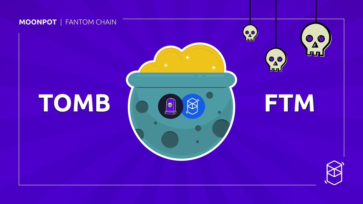 Moonpot on Twitter: "🚨 OUR 2nd @FantomFDN POT IS LAUNCHED 🚨 1⃣ Stake $TOMB - $FTM LP, $FTM or ...