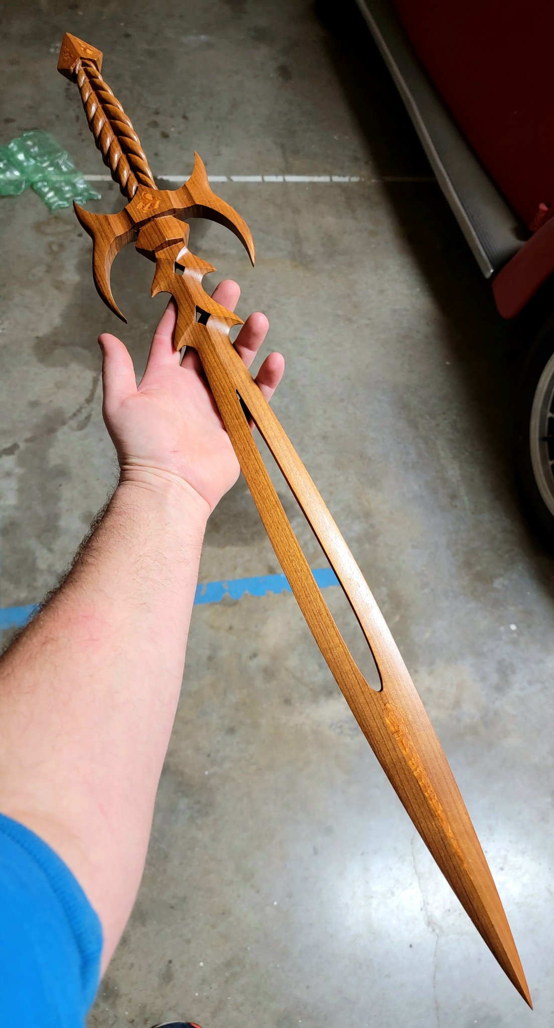 Wooden Sword Design Plans