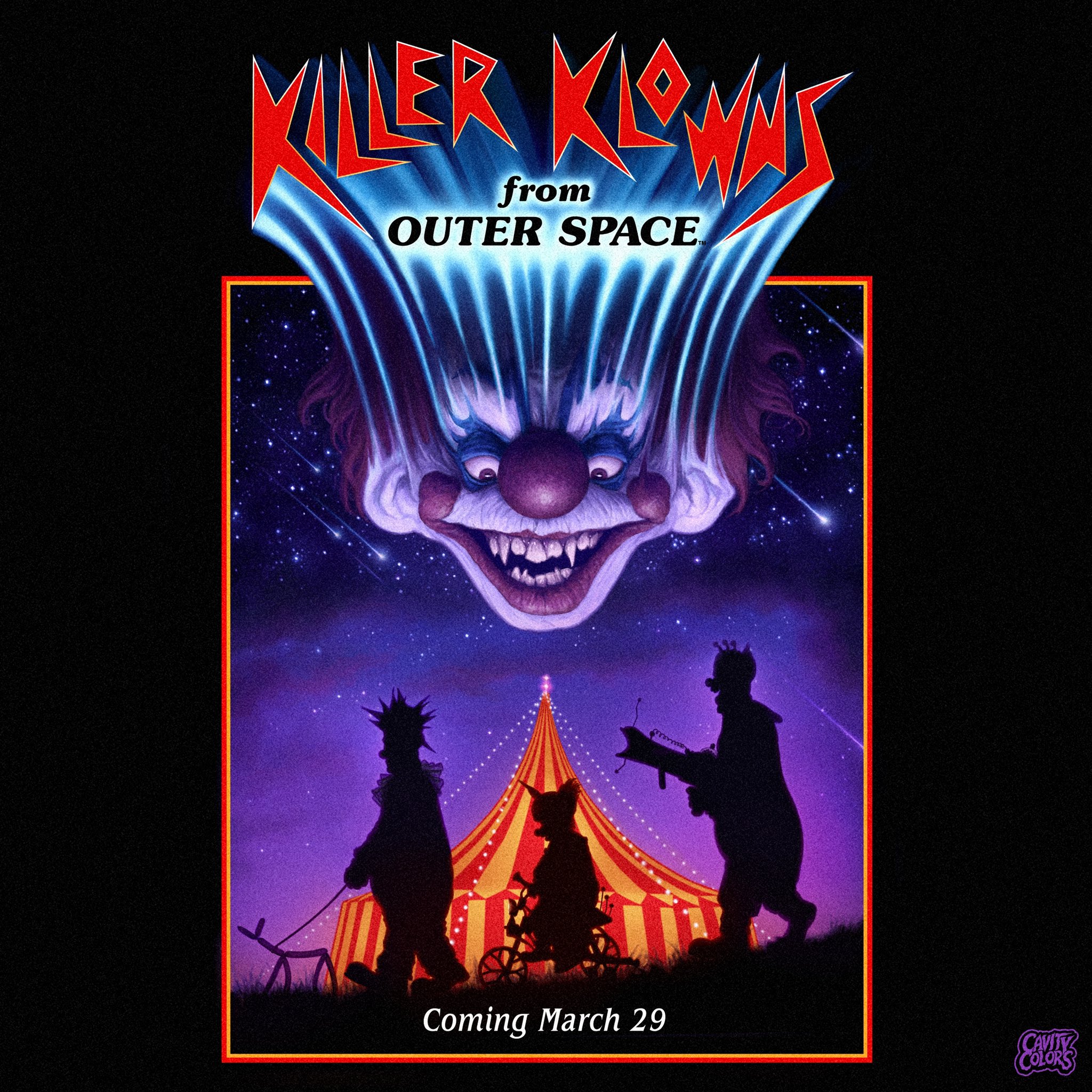 Killer Klowns From Outer Space Movie Poster