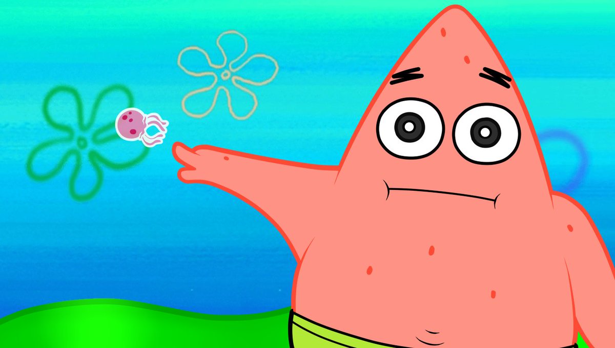 Spongebob Squarepants And Patrick Star Jellyfishing