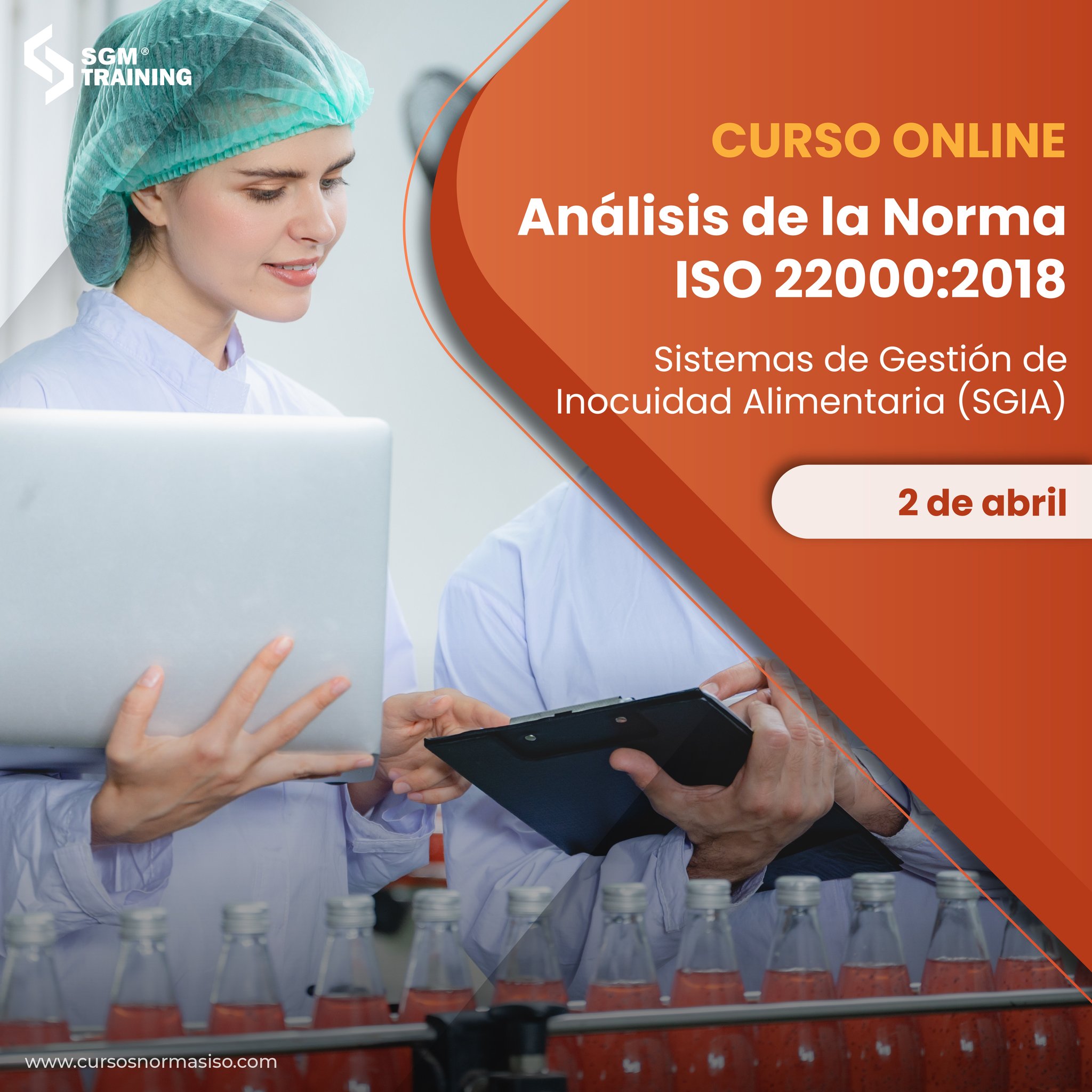 SGM Training on Twitter: "🔸𝗖𝗨𝗥𝗦𝗢 | ANÁLISIS DE LA NORMA 𝗜𝗦𝗢 𝟮𝟮𝟬𝟬𝟬:𝟮𝟬𝟭𝟴 Comprende los requisitos ...