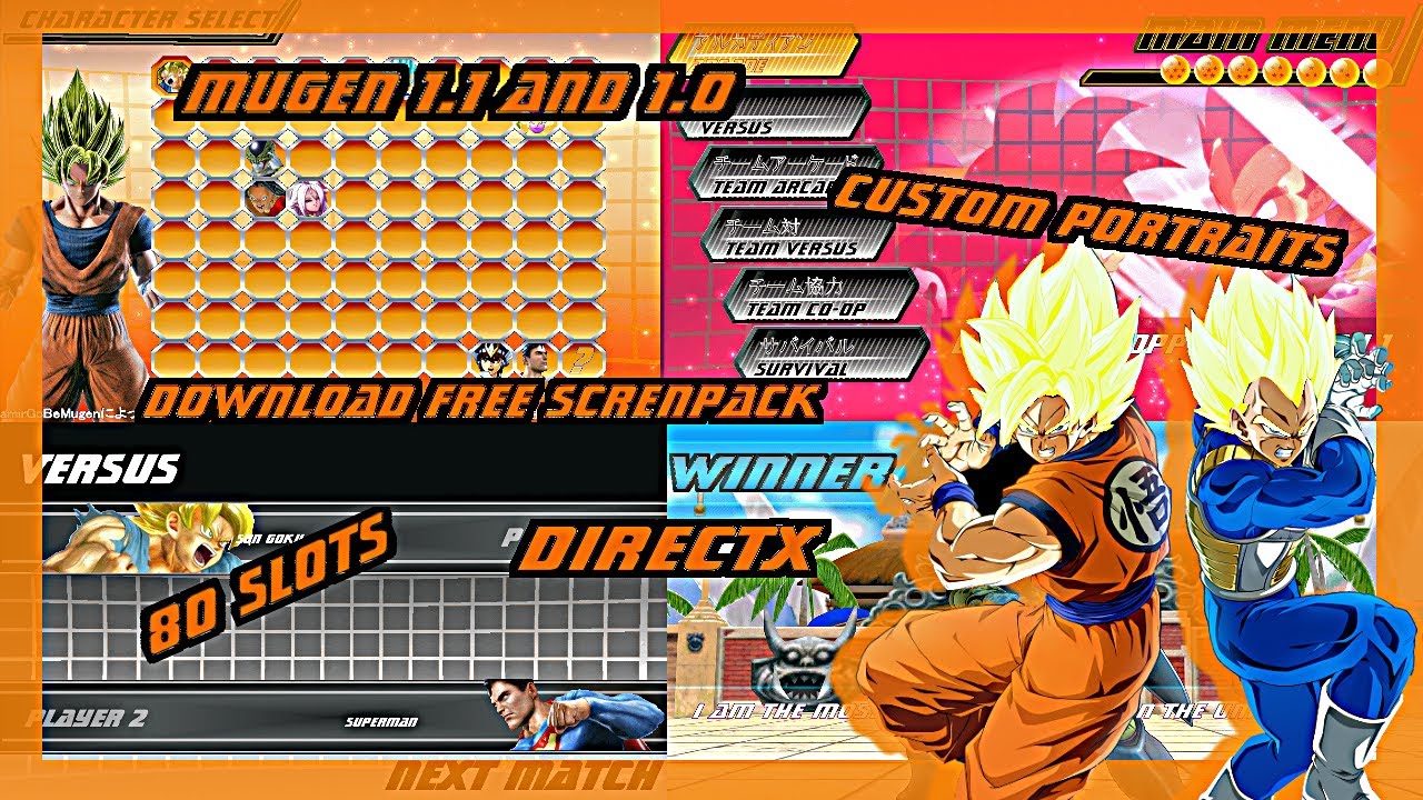 Dbz Af Mugen Characters