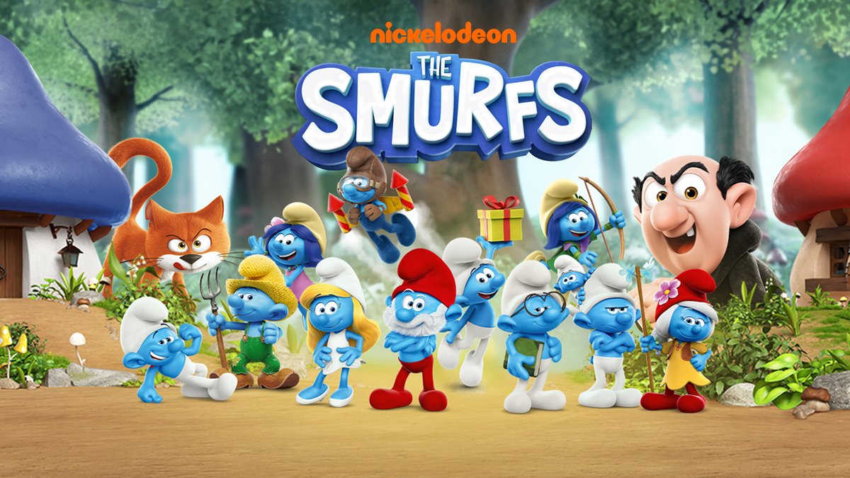 Smurf Village Background