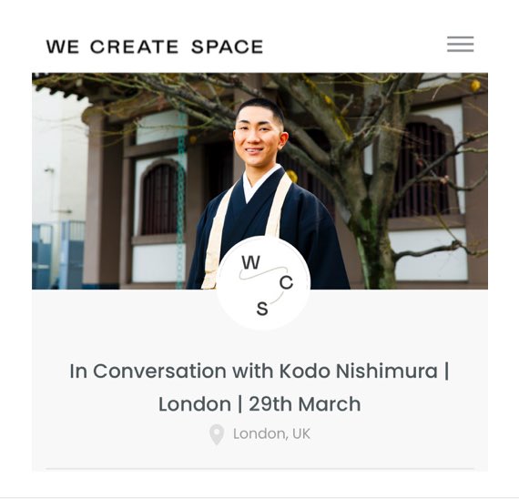 Kodo Nishimura 西村宏堂 on Twitter: "Join me if you are around London ;) My 📖 launch event: “In ...