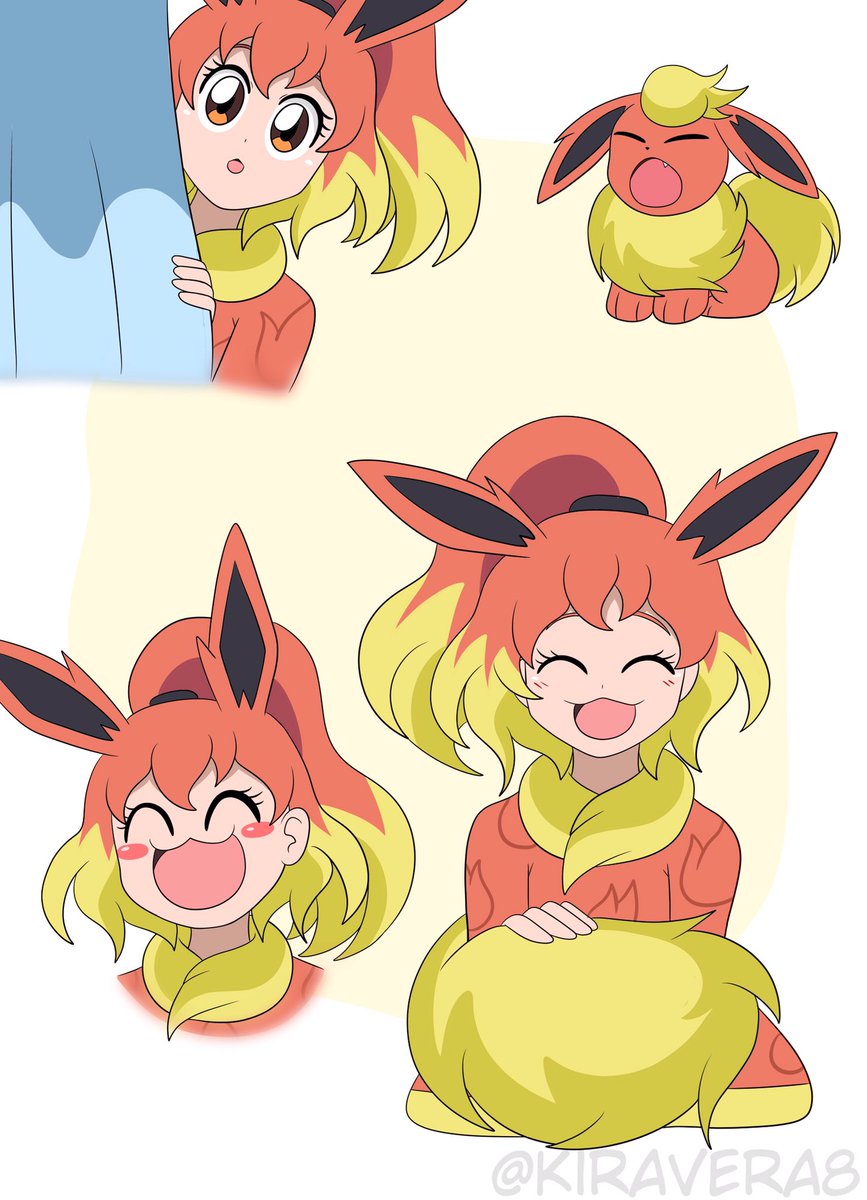 Pokemon Flareon Human