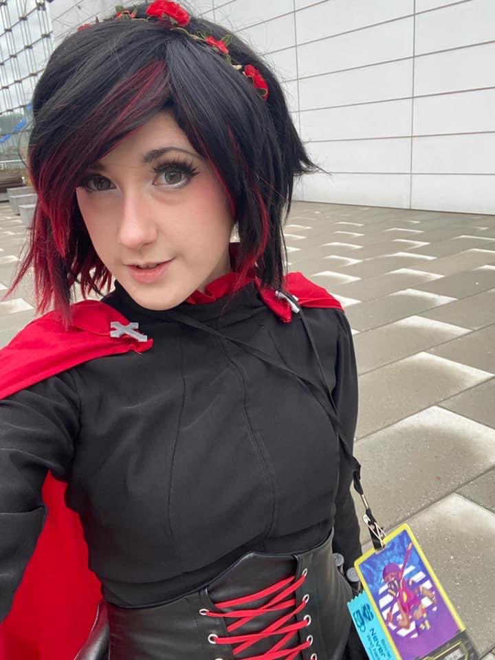 Rwby Cosplay Ruby Wig