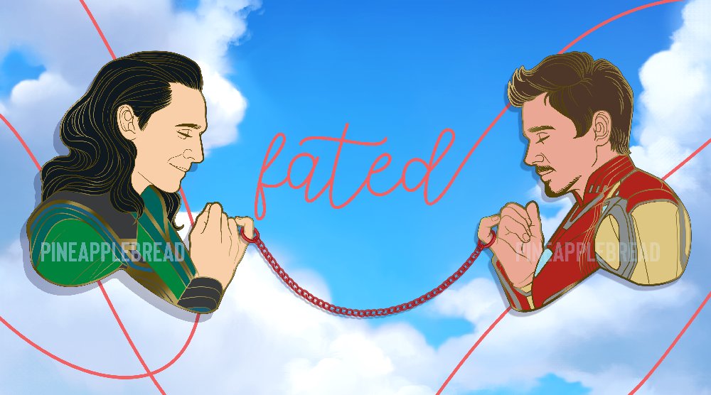 More pairing options for fated: Soulmate Enamel Pins ft. WandaNat ...
