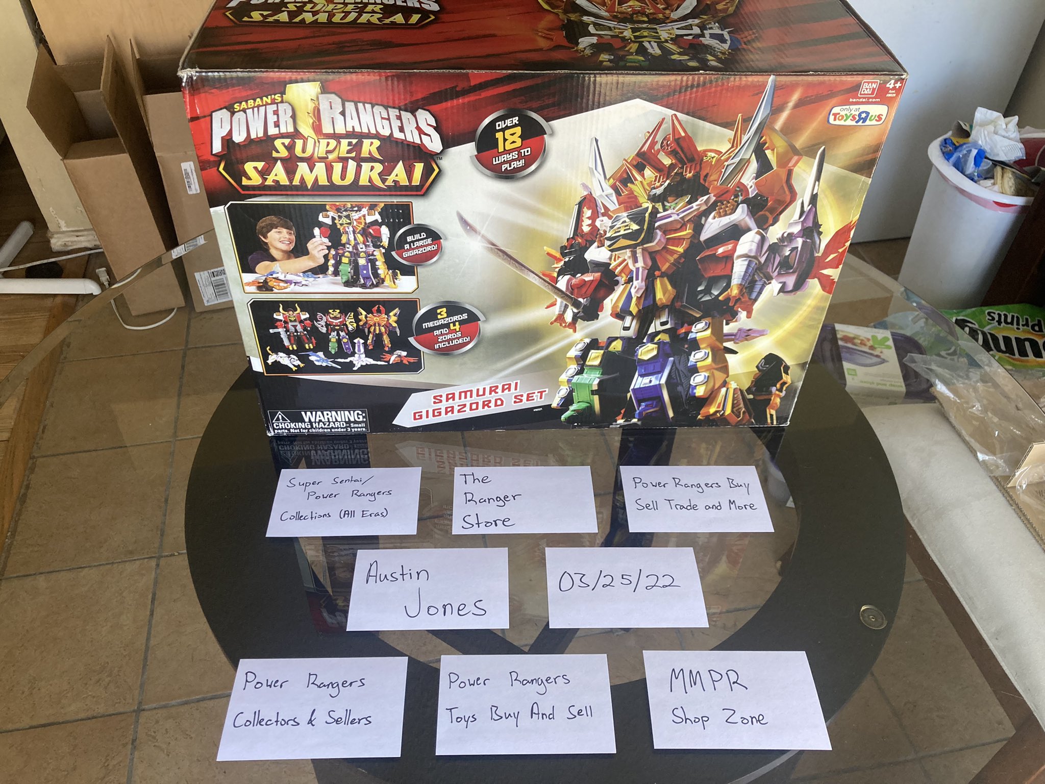 Power Rangers Super Samurai Gigazord With Sharkzord