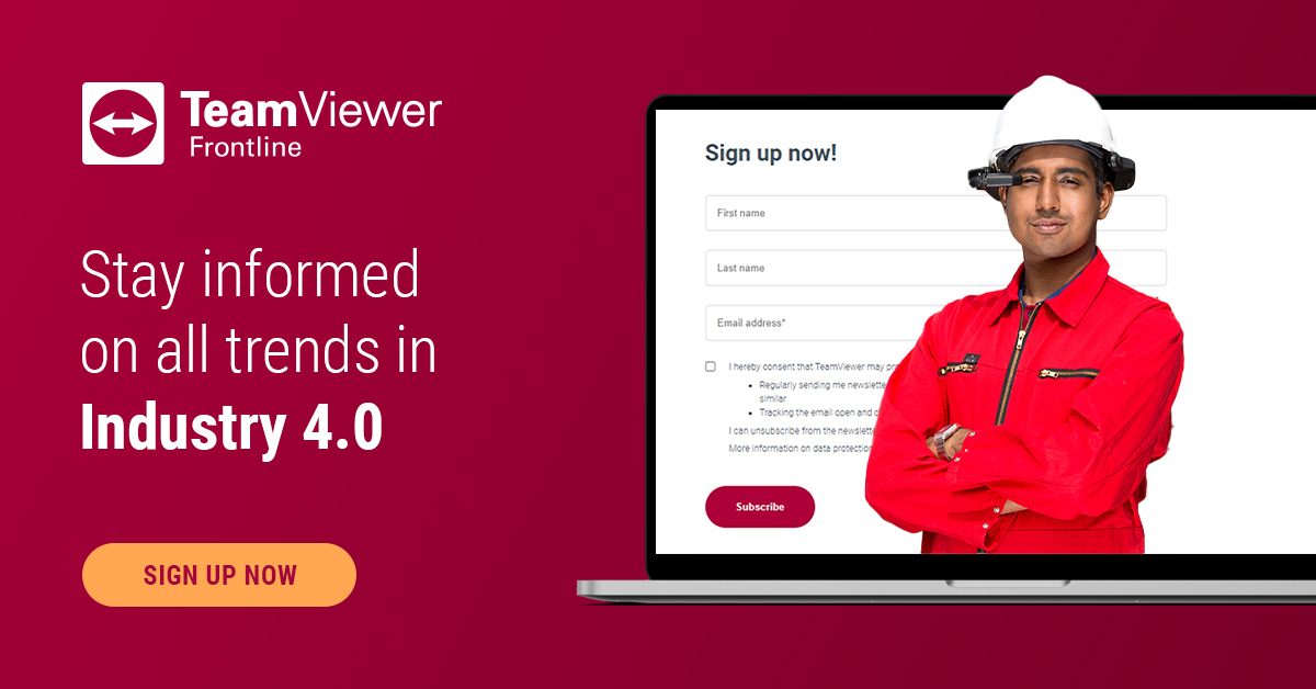 TeamViewer on Twitter: "Do you want to learn how to use the benefits of Industry 4.0 to optimize ...