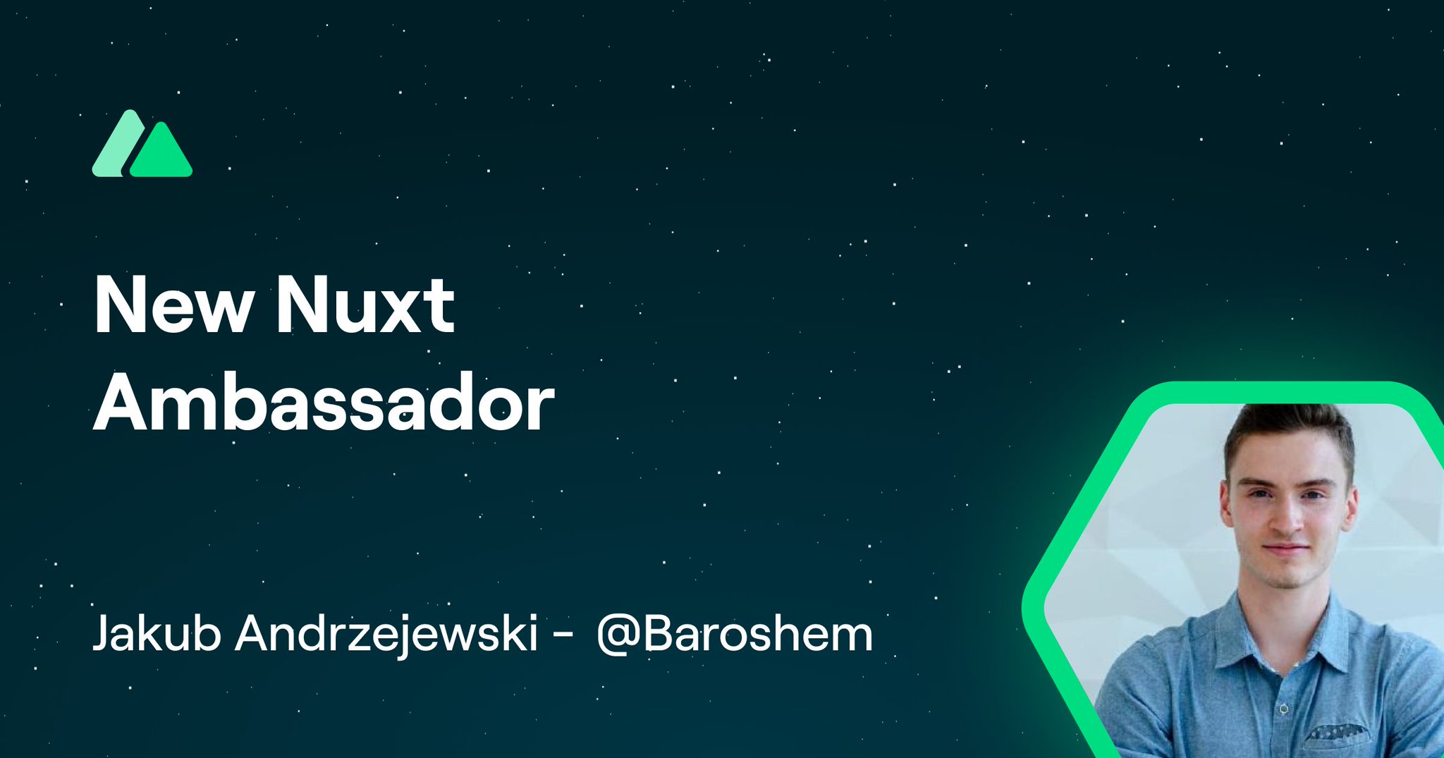 NuxtJS on Twitter: "We are glad to announce that Jakub Andrzejewski is now a Nuxt Ambassador 🎉 ...