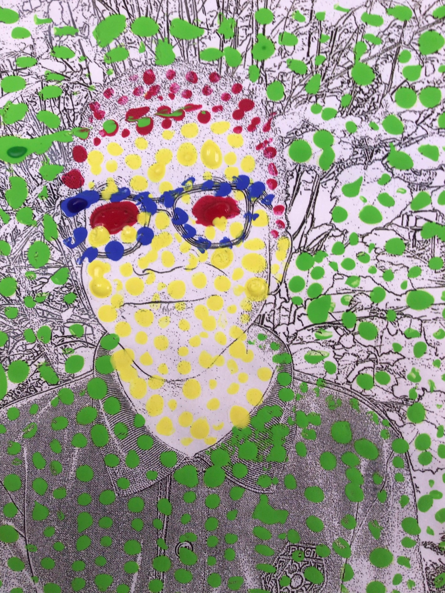 Roy Lichtenstein Self Portrait Lesson Plan