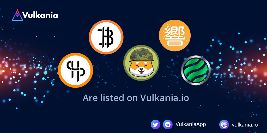 Vulkania on Twitter: "📣NEW LISTINGS on https://t.co/zGLwRQVHX7 The following projects have now ...
