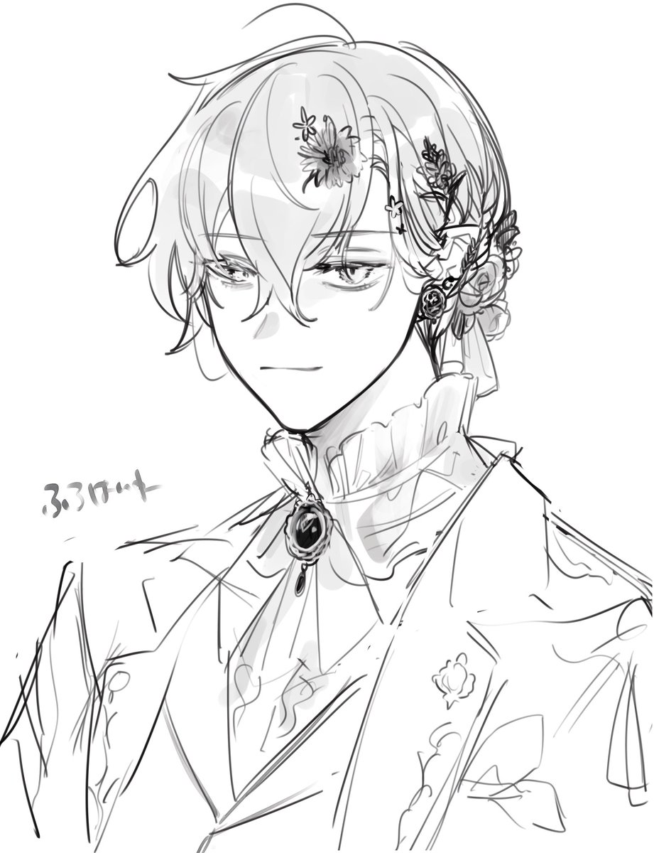 「無機物と張り合うミスラ大好き賢者の絵 」あ👊忙し🥷spark18 セ05b🌋の漫画