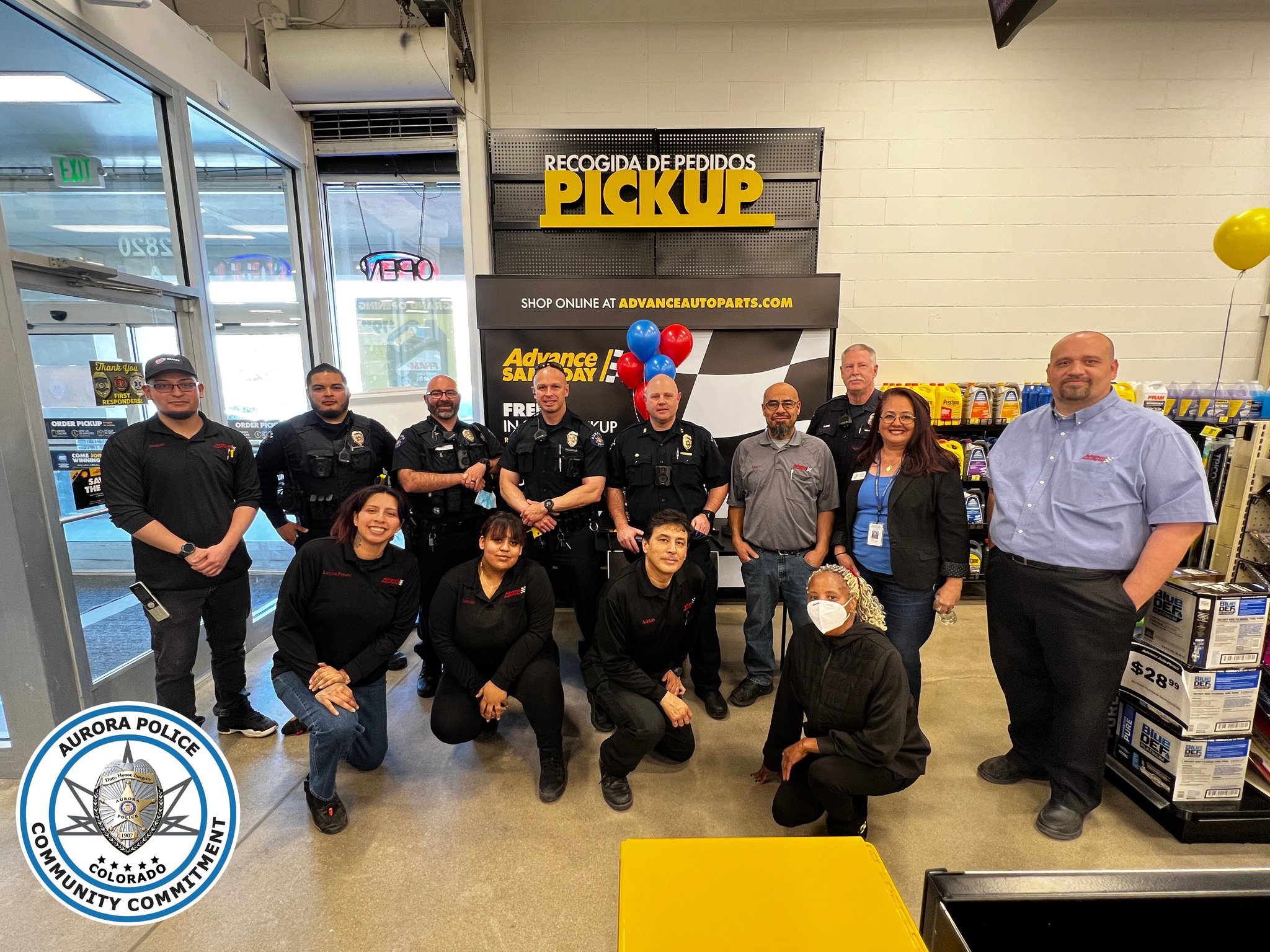 Aurora Police Dept On Twitter Congrats To Advanceauto For Opening A