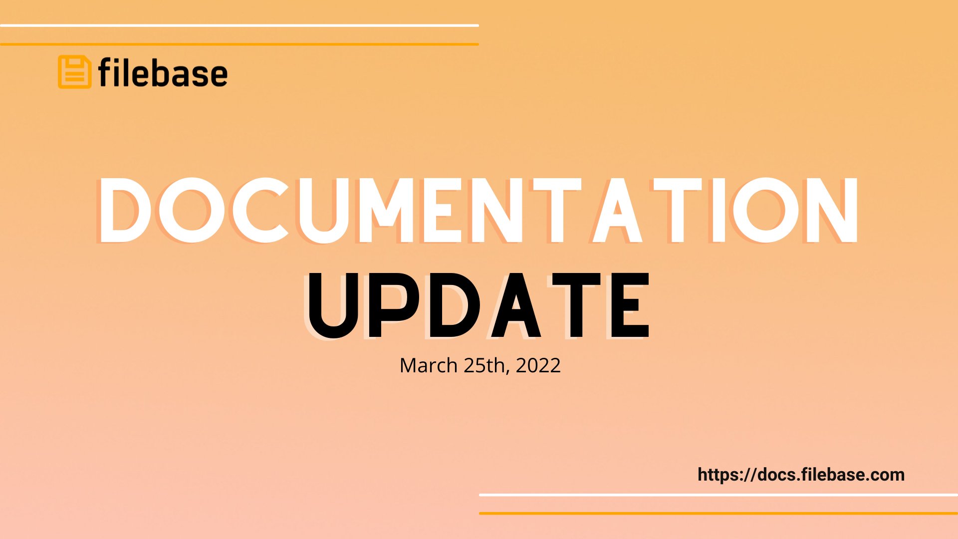 Filebase on Twitter: "This week, we published 7 new pieces of documentation including 2 tool ...