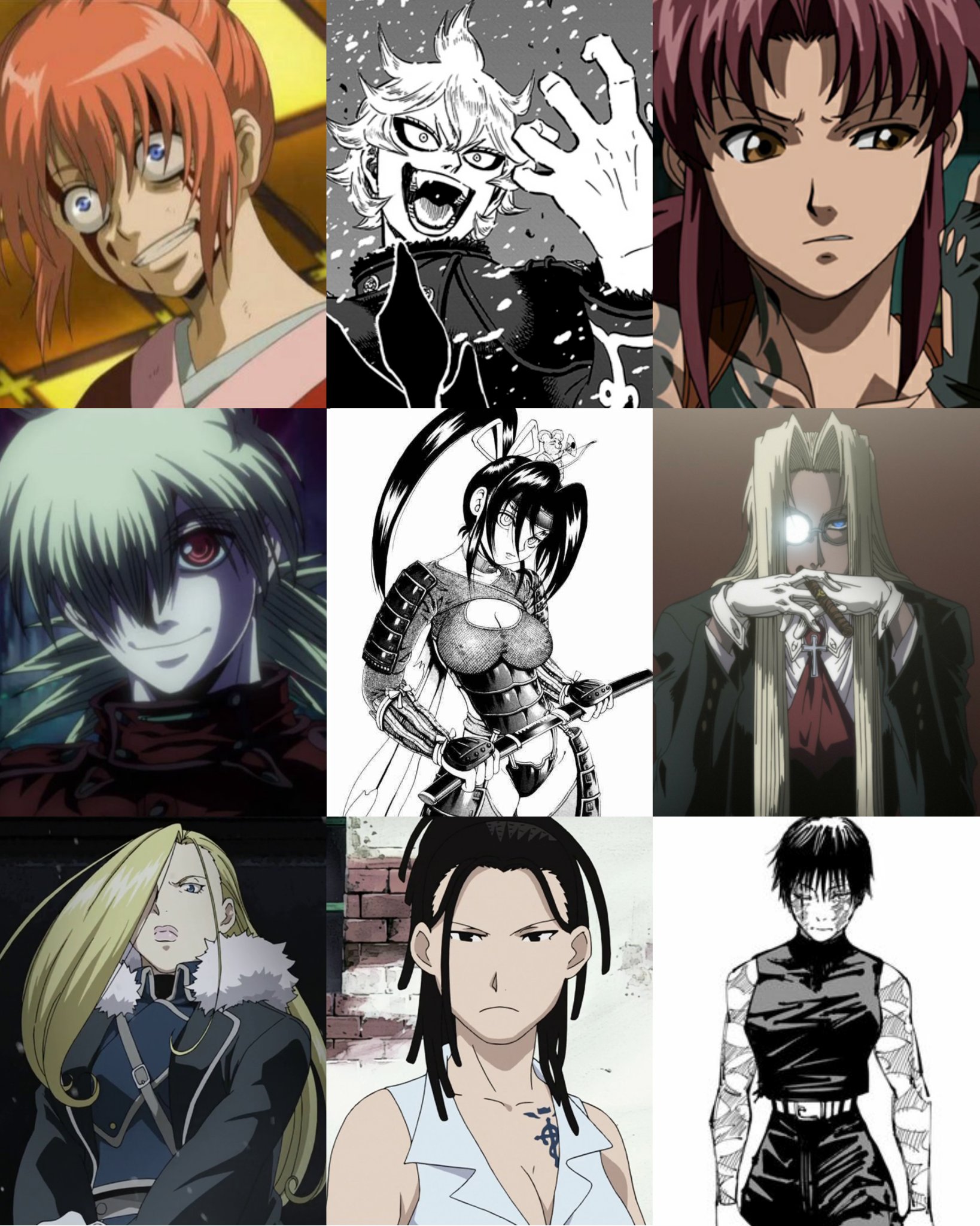 Hellsing Ultimate Female Characters