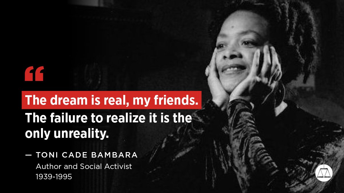 Southern Poverty Law Center on Twitter: "Toni Cade Bambara was an ...