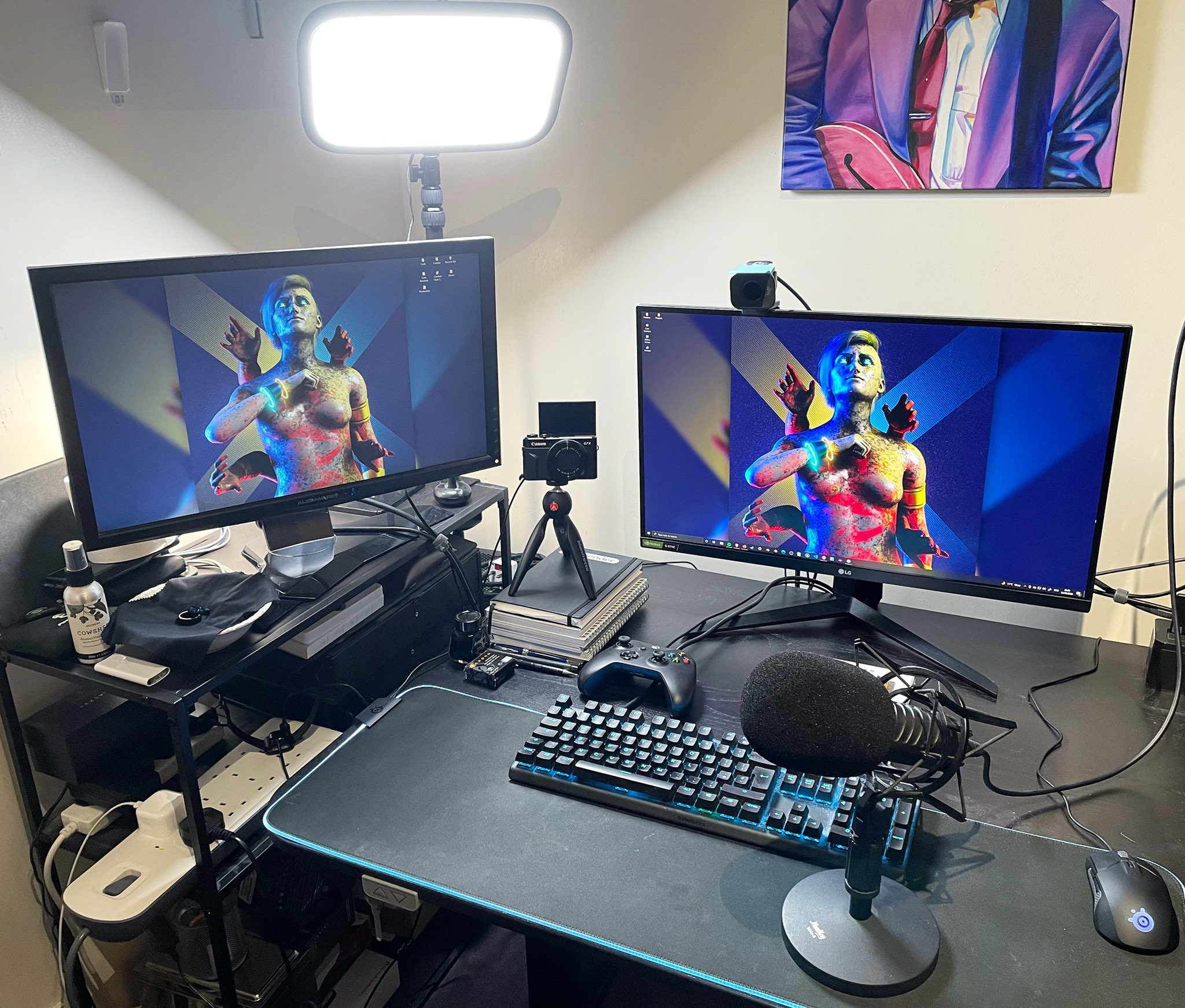 Curtis Holt on Twitter: "Workspace Update. Made some changes to help with my personal workflow ...