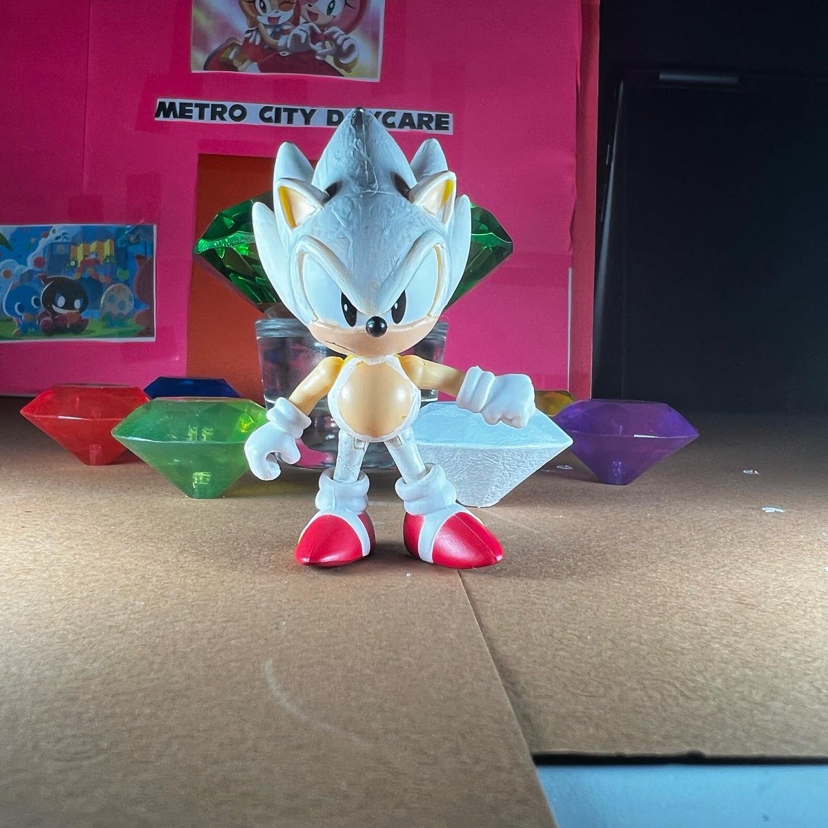 Classic Hyper Sonic The Hedgehog