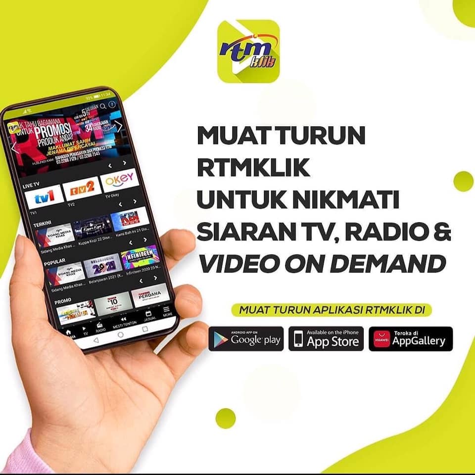 RTM Malaysia on Twitter: "Muat turun aplikasi RTM Klik sekarang untuk menonton program RTM di ...
