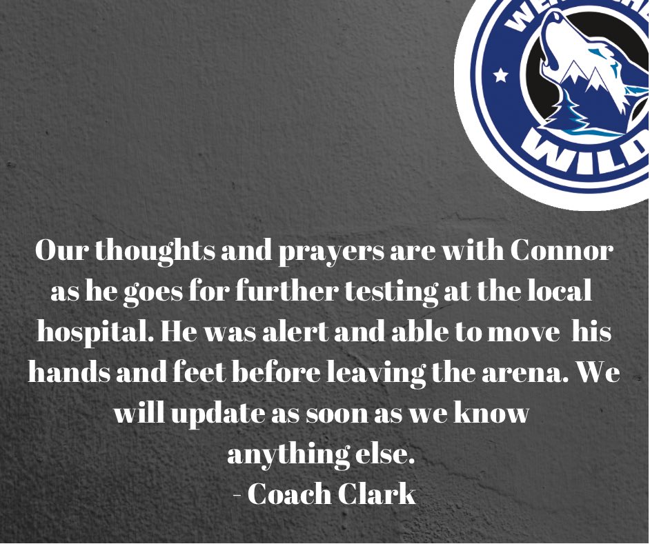 Wenatchee Wild on Twitter: "Tonight’s game in Trail was canceled due to an injury. https://t.co ...