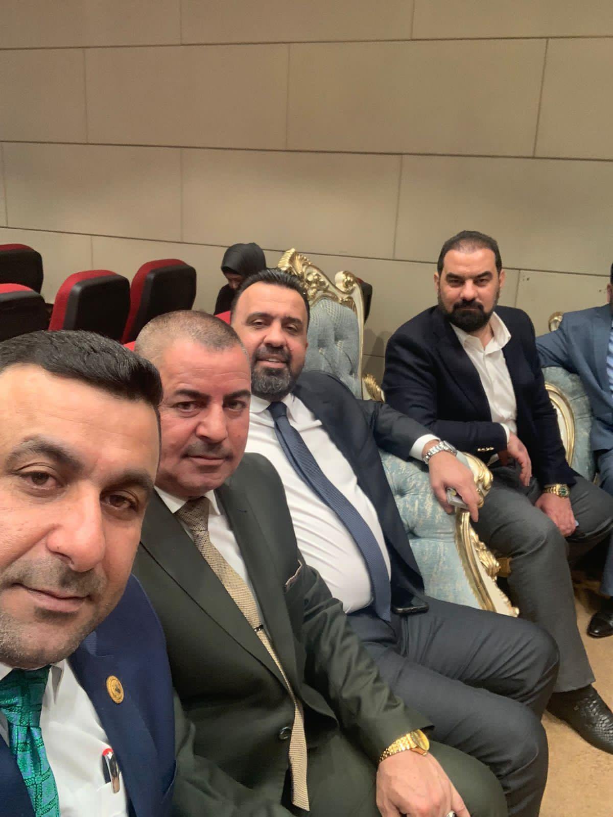 موقع رووداو نواب تحالف السيادة داخل مبنى البرلمان العراقي