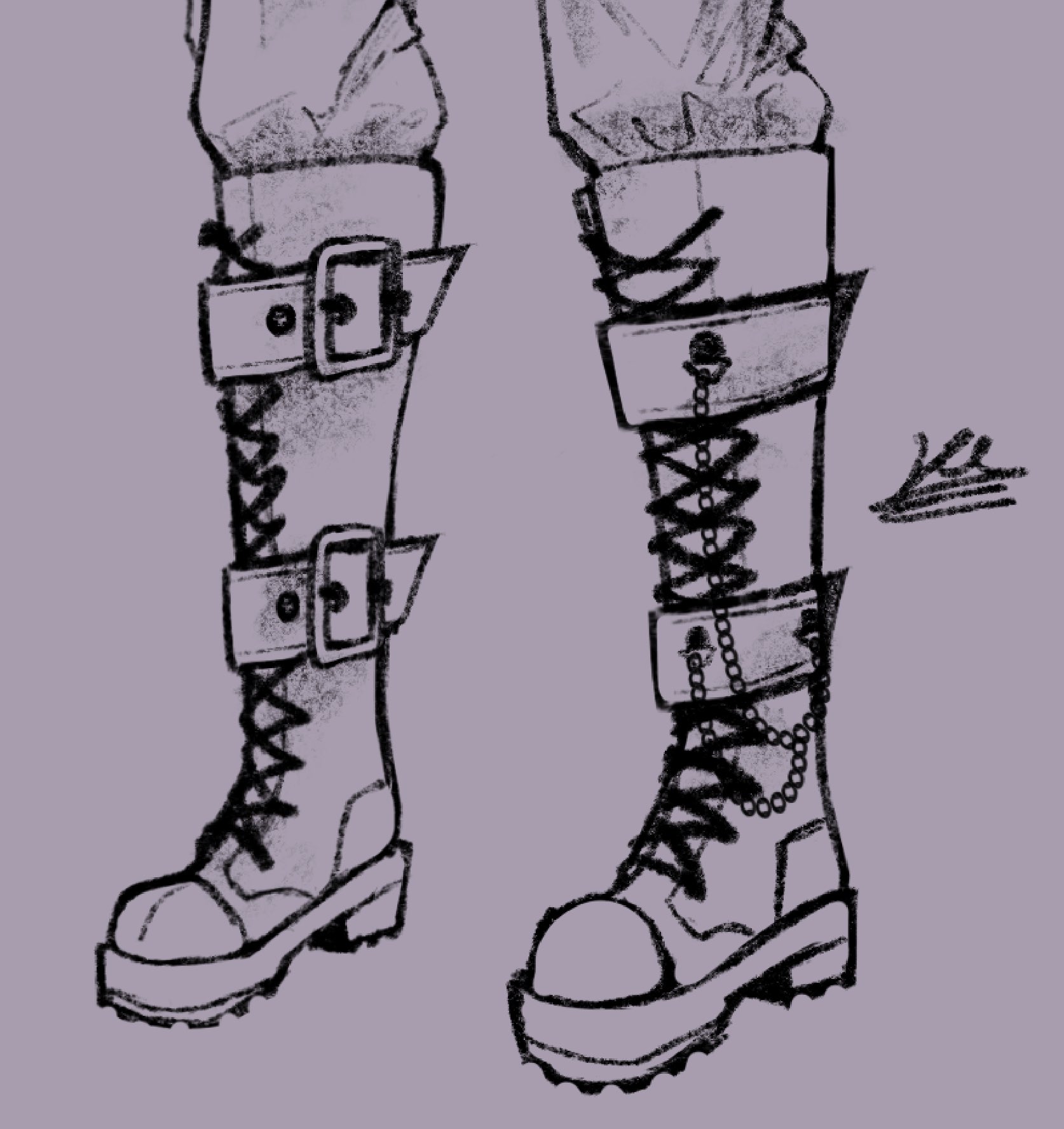 How To Draw Manga Boots