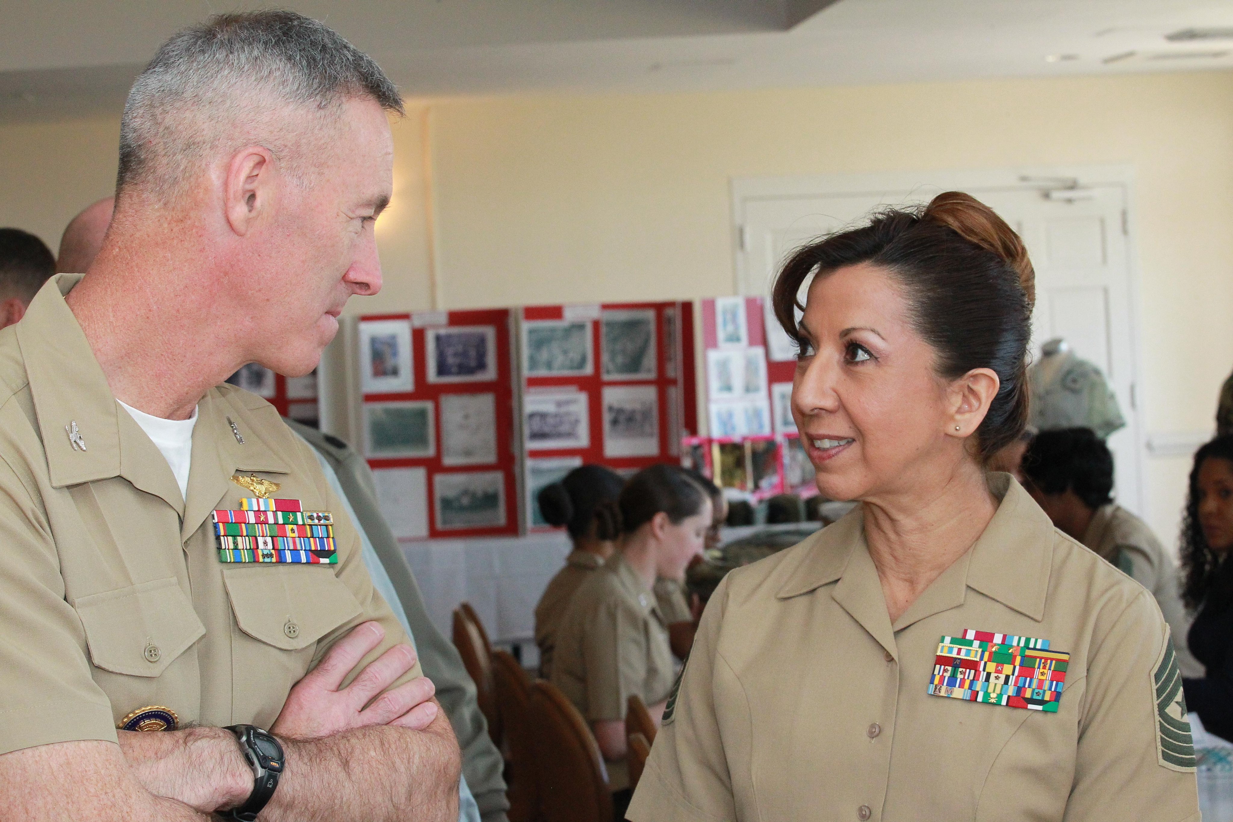 Female Sergeant Major Of The Marine Corps