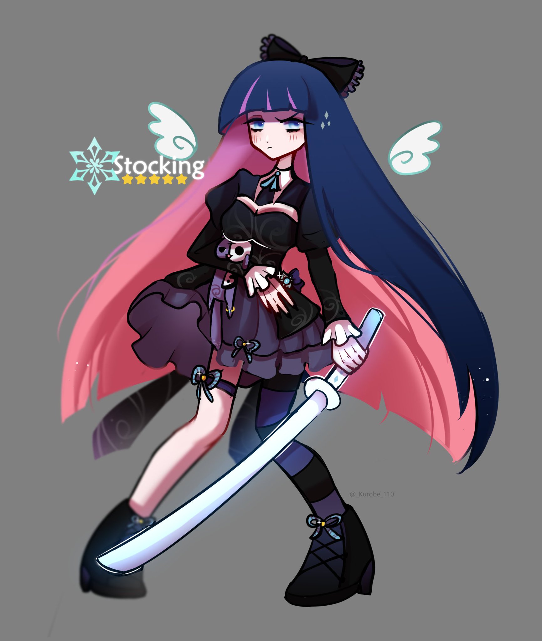 Kurobe(vvv) on Twitter: "Stocking Anarchy but it's Genshin Impact https://t.co/EHCT6EaiEE" / Twitter