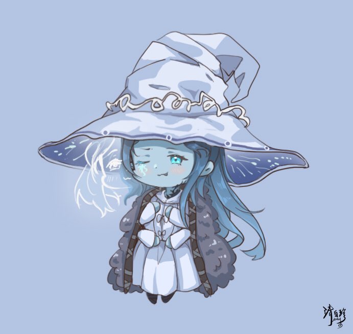 A set of Ranni stickers (by 清自珍 on Twitter) : r/Eldenring