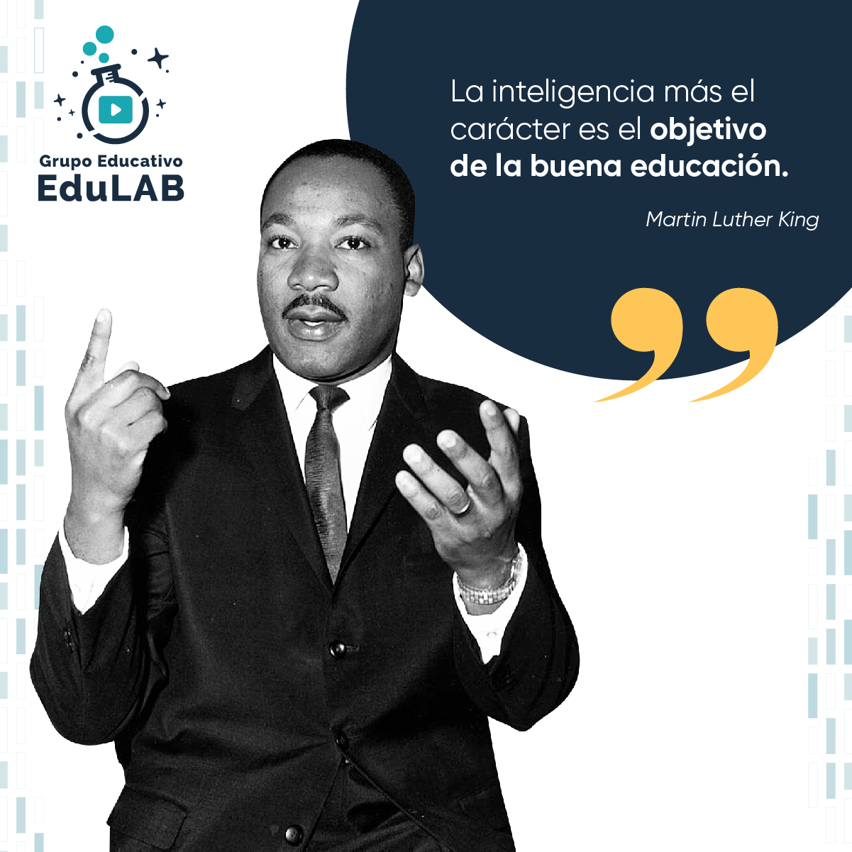 Consorcio Educativo Edulab on Twitter: "Martin Luther King, activista ...
