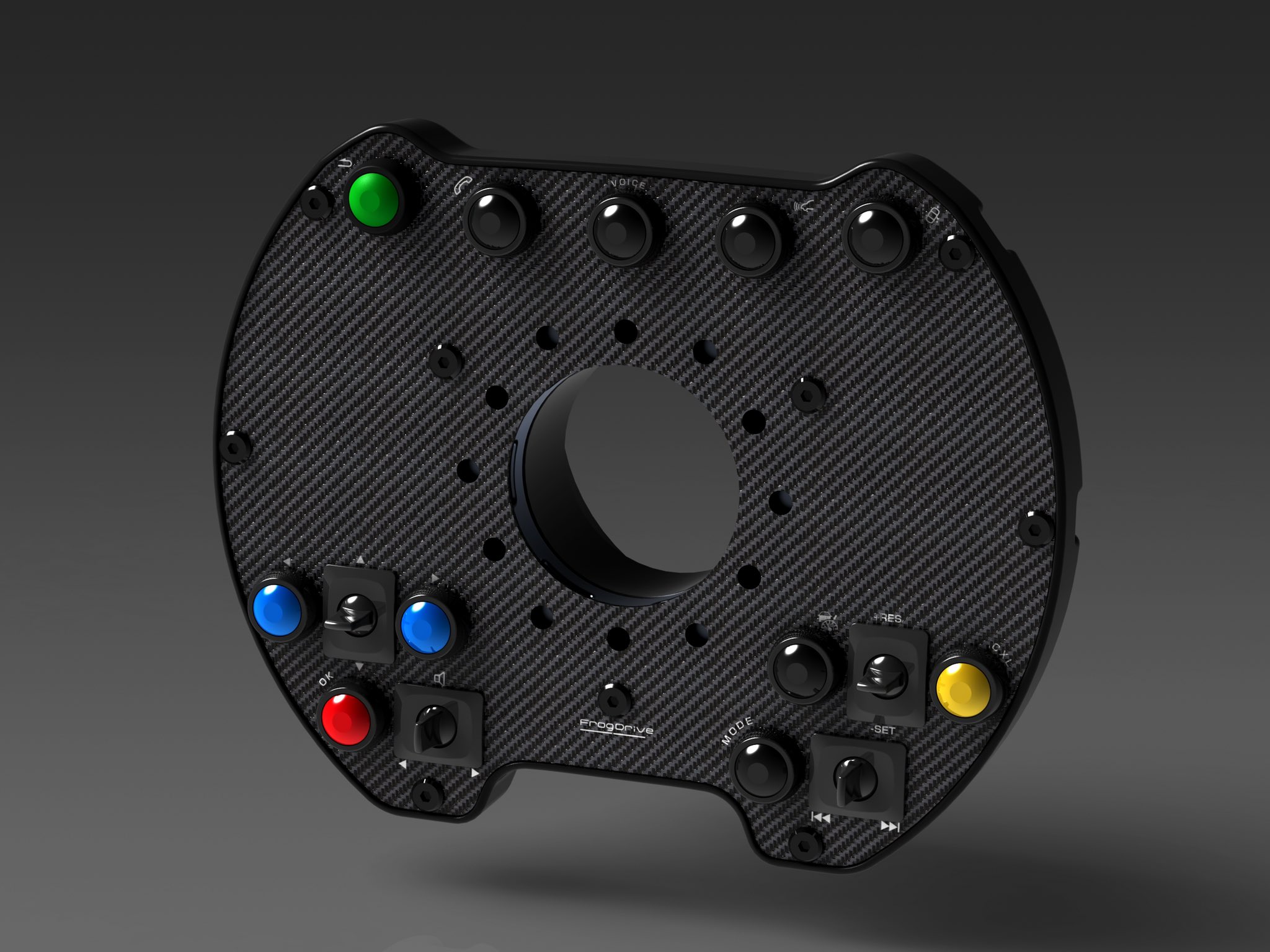 FrogDrive on Twitter: "TwitterではアップしたかおぼえていませんがGRヤリス版ステアリングスイッチケースの設計が終わり何かと仕込み中。税込で6万切るべく奔走中 ...