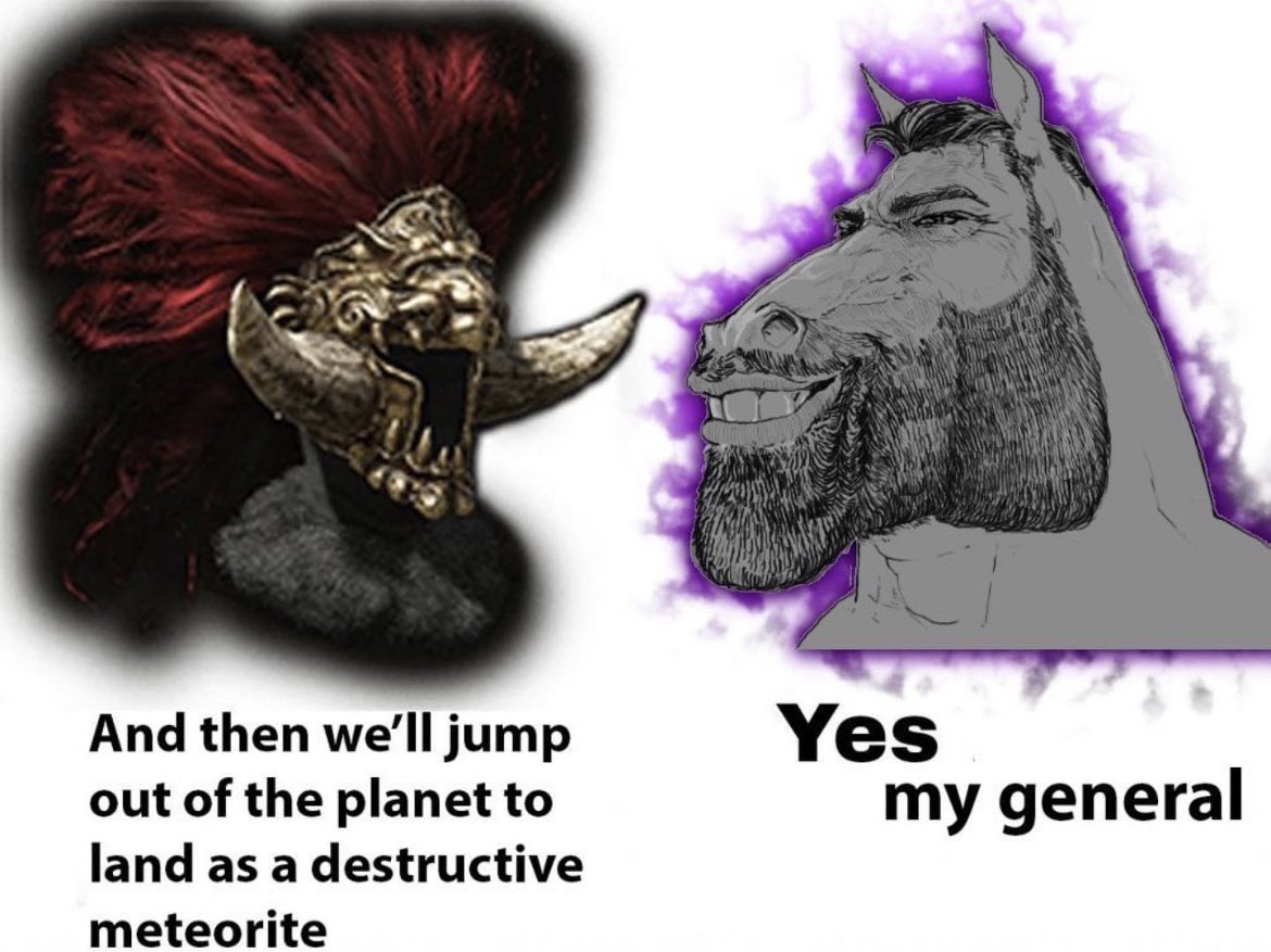 Elden Ring Memes on Twitter: "What an absolute chad 👀 Follow us @EldenRing_Memes for more # ...