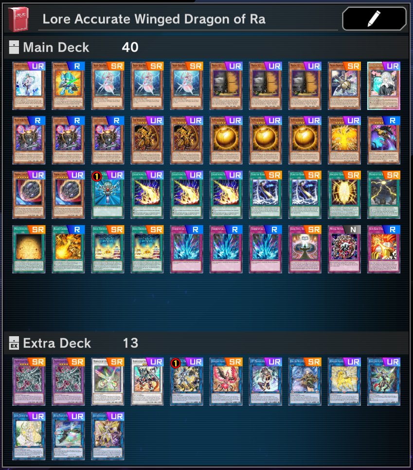 TheDuelLogs on Twitter: "Guess who went 6-1 in Plat with a lore accurate Ra deck? https://t.co ...